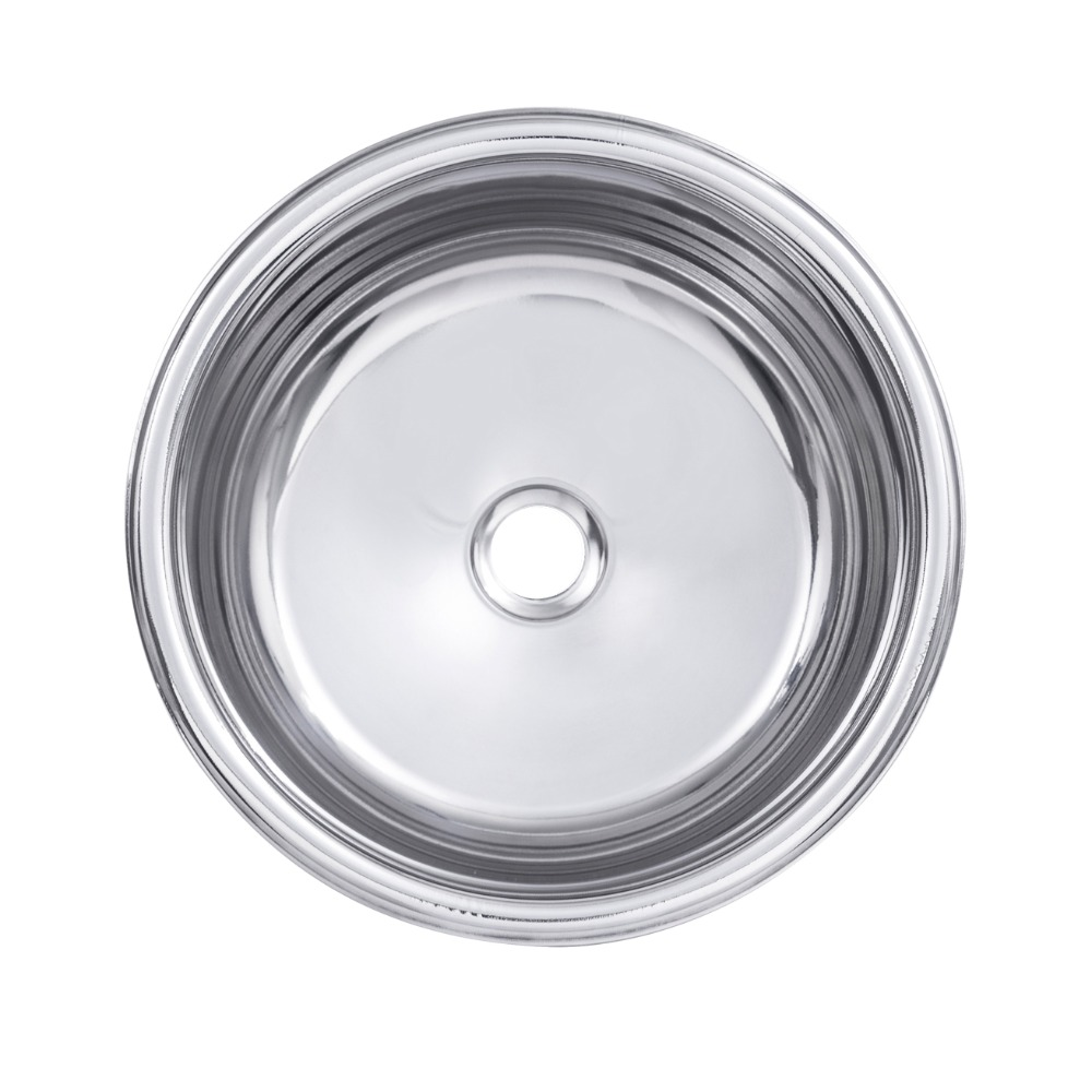 CUBA REDONDA 25 (25X14) AÇO INOX TECNOCUBA - REAL CUBAS STORE