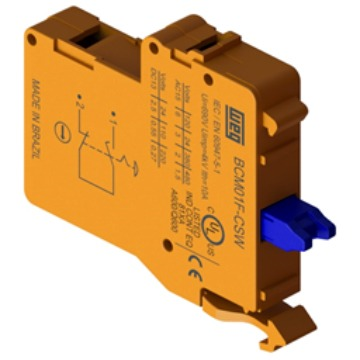 BLOCO DE CONTATO MONITORAÇÃO DA MONTAGEM MECÂNICA - BCM01F-CSW - WEG ...