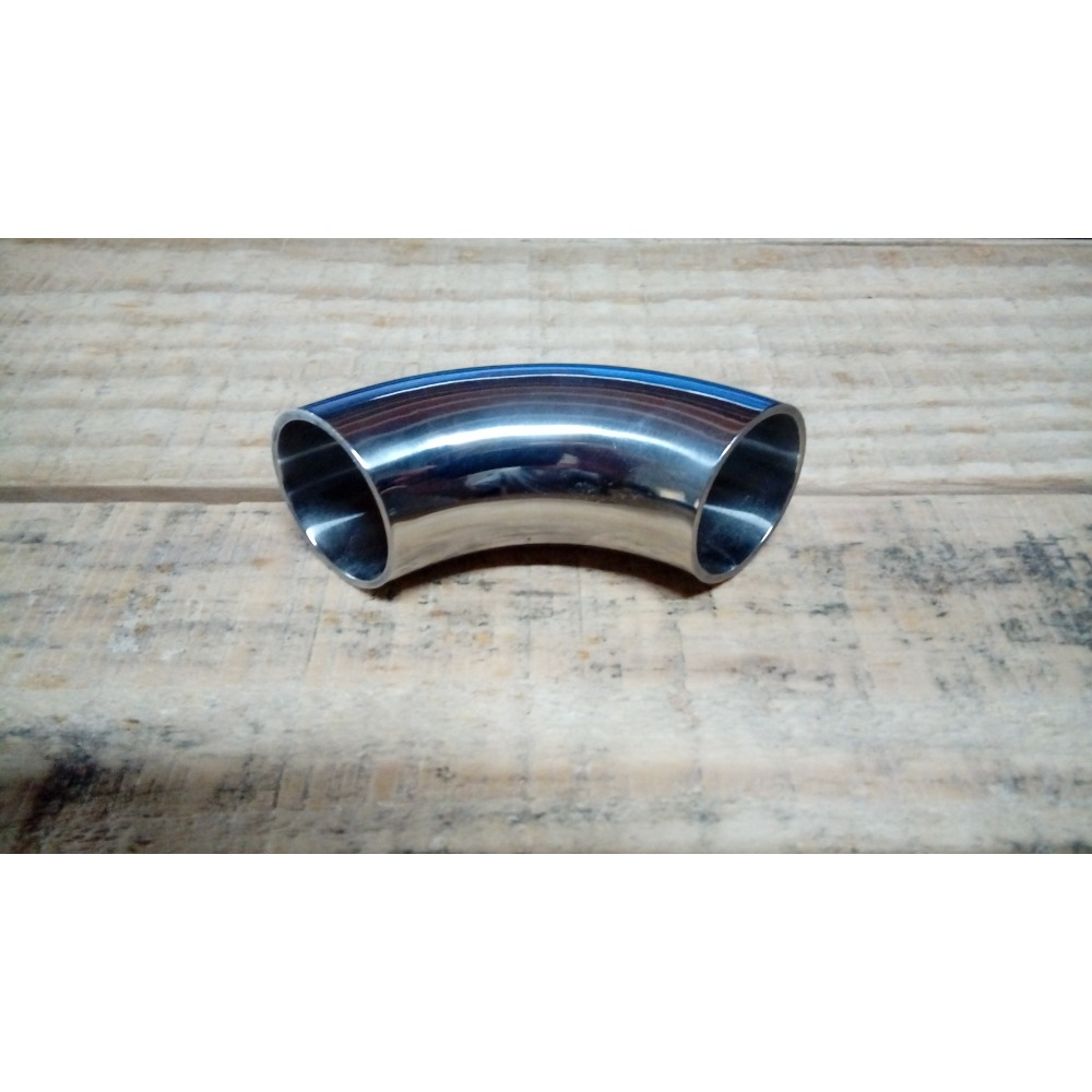 CURVA 90° RL AI. 304 OD 1.1/4" (31,75MM) PI/PE PAR. 1,5MM - Lima ...
